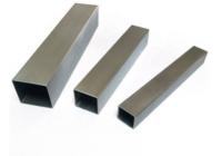 China Polished Brushed 6061 Aluminum Square Tube 0.8mm Wall Thickness for Construction for sale