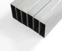 China 6061 Aluminum Hollow Square Tube 1mm Wall Thickness for Decoration Custom Lengths for sale