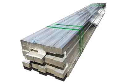 China Polished 6063 Aluminum Square Bar 1mm-200mm Solid Rectangular Bar for Construction for sale
