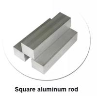 China 6005 Extruded Aluminium Square Bar For Construction Decoration for sale