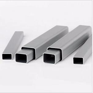 China 3003 0.5mm Anodised Aluminium Square Tube Polished for Construction Decoration for sale