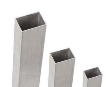 China 5083 Aluminum Hollow Square Tube 0.8mm Wall for Tent Poles Decoiling Custom for sale