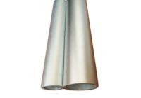 China 6005 Aluminum Round Pipe 2mm Wall Heat Extrusion for Fence Aerospace for sale