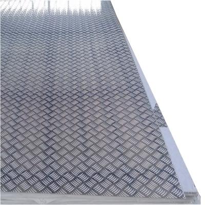 China 1100 1mm Embossed Aluminum Sheet Metal for Warehouse Roof Construction for sale