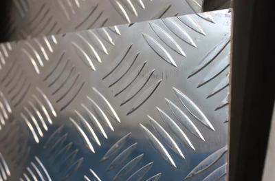 China 5052 0.3mm Aluminum Embossed Plate for Steel Structure Housing for sale