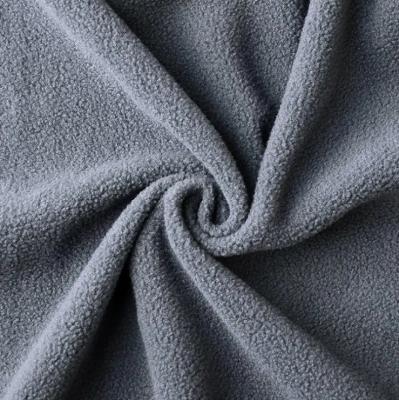 China 100% Polyester Fleece GSM 160g-330g Both Side Brush one side Antipiling Antiflaming Static-free AZO free for Sports coat for sale