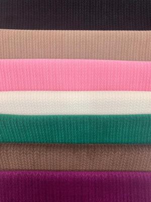 China 75D/100D Spun yarn Polyester Jacquaand Fashion Designs for Luxury Trousers GSM:190-300g Static-free AZO-free for sale