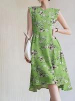 China 100% Silk Elastic crepe DE chine 18MM Anti-Wrinkle Digital printing Design for Girl fashion Dress with luxury for sale