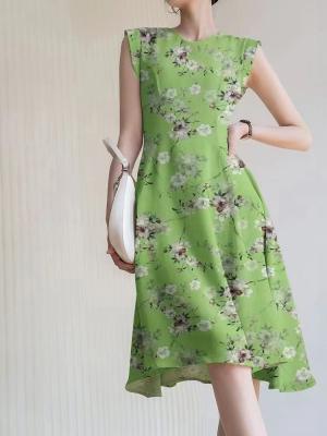 China 100% Silk Elastic crepe DE chine 18MM Anti-Wrinkle Digital printing Design for Girl fashion Dress with luxury for sale