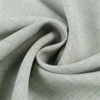 China 25% Cationic+72%Recycled Polyester+3%SP Dyeing Plain Fabric for Suit Trousers Windcoat for sale