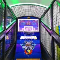 China Coin operated basketball game with video screen electronic MVP basketball machine for sale