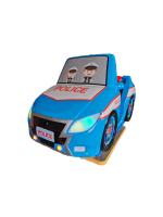 China Police car amusement kiddie rides coin operated cars ride swing game machine for sale