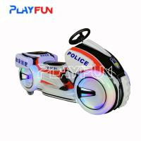 China Police motor ride coin operated kiddie rides on car battery game arcade machine for sale