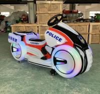China Police motor ride coin operated kiddie rides on car battery game arcade machine for sale