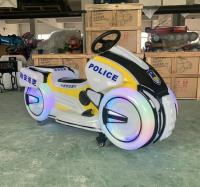 China Police motor ride coin operated kiddie rides on car battery game arcade machine for sale