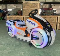 China Police motor ride coin operated kiddie rides on car battery game arcade machine for sale