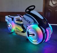 China Police motor ride coin operated kiddie rides on car battery game arcade machine for sale