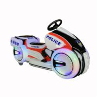 China Police motor ride coin operated kiddie rides on car battery game arcade machine for sale