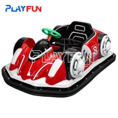 China Kids Racing Car kiddie ride coin operated  battery bumper game machine for sale