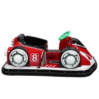 China Kids Racing Car kiddie ride coin operated  battery bumper game machine for sale