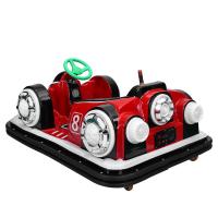 China Kids Racing Car kiddie ride coin operated  battery bumper game machine for sale
