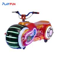 China Hot Sale Bumper Moto Batter Kiddie Rides Park Coin Operated Game Machine With Colorful Lighting for sale