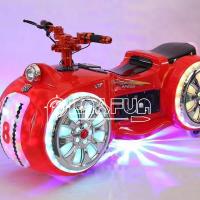 China Hot Sale Bumper Moto Batter Kiddie Rides Park Coin Operated Game Machine With Colorful Lighting for sale
