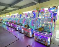 China 2 players kids water shooting game ticket redemption game machine kids game machine for sale