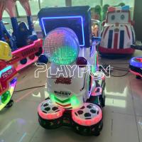 China 3D Kiddie Rides Kids Motor Racing Game Happy Little Motorcycle with MP5 for sale