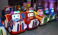 China Newest England Style police car Kids Kiddie ride on car games machine for sale