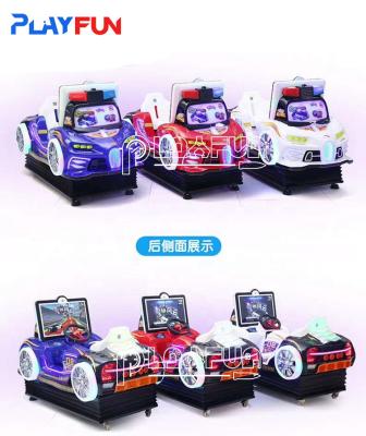 China Police Car Racing Games 3D Interactive Game Kiddie Rides for sale