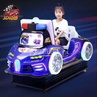 China Police Car Racing Games 3D Interactive Game Kiddie Rides for sale