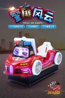 China Police Car Racing Games 3D Interactive Game Kiddie Rides for sale
