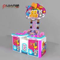 China Export products Coin operated interactive 2 Players frog hammer  whack a mole arcade hitting game machine for sale