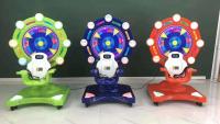 China Outside Supermarkets Happy Small Rotate up and down Coin-Operated Plastic Kiddie Ride Arcade Game Machine for sale
