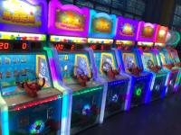 China Playfun Arcade Zone Dino Land Small Space Mini Kiddie  Redemption Ball Shooting Game Machine for sale