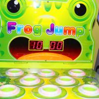 China Frog jump hit hammer game whack a mole kids game machine for sale