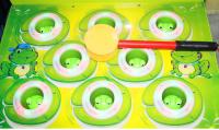 China Frog jump hit hammer game whack a mole kids game machine for sale
