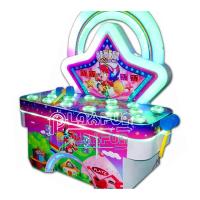 China Coin operated  interactive redemption Rainbow hit mouse whack a mole arcade hammer game machine for sale