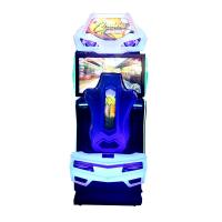 China Simulator Motion Fly Driving car racing car game machine in coin operated for sale