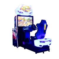 China Simulator Motion Fly Driving car racing car game machine in coin operated for sale