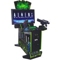 China Adult 2 players arcade coin operated vibration Aliens gun shooting simulator game machine for sale