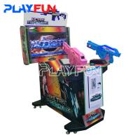 China 32 inch Ultra Fire Power 3 in 1 Gun Shooting The Zombies Alien Arcade Simulator Video Game Machine for sale