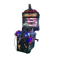 China Arcade coin operated 42 Inch Gun shooting simulator Terminator video game machine for sale