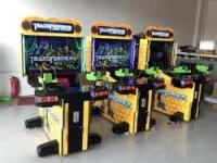 China Coin operated Transformer arcade game machine gun shooting games for sale