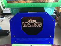 China Let's Go Island Small Arcade Game Machine Gun Shooting Game Machine for sale