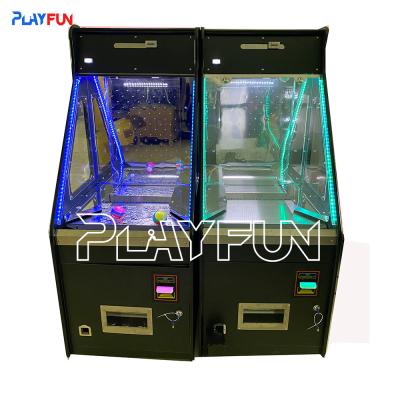 China 1 Player Quarter coin pusher arcade machine with bill change full black color USA popular for sale