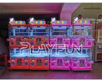China Playfun Mini claw crane games 4player mini prize game arcade hall for sale