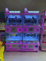 China Playfun new lightful  happy house 4 players good show boutique coin catch  toy crane game machine for sale
