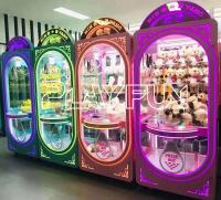 China Playfun Black Metal Full Mounted or Unmounted Shopping Mall Cheap Arcade Prize Gift Game Crane Claw Machine for sale